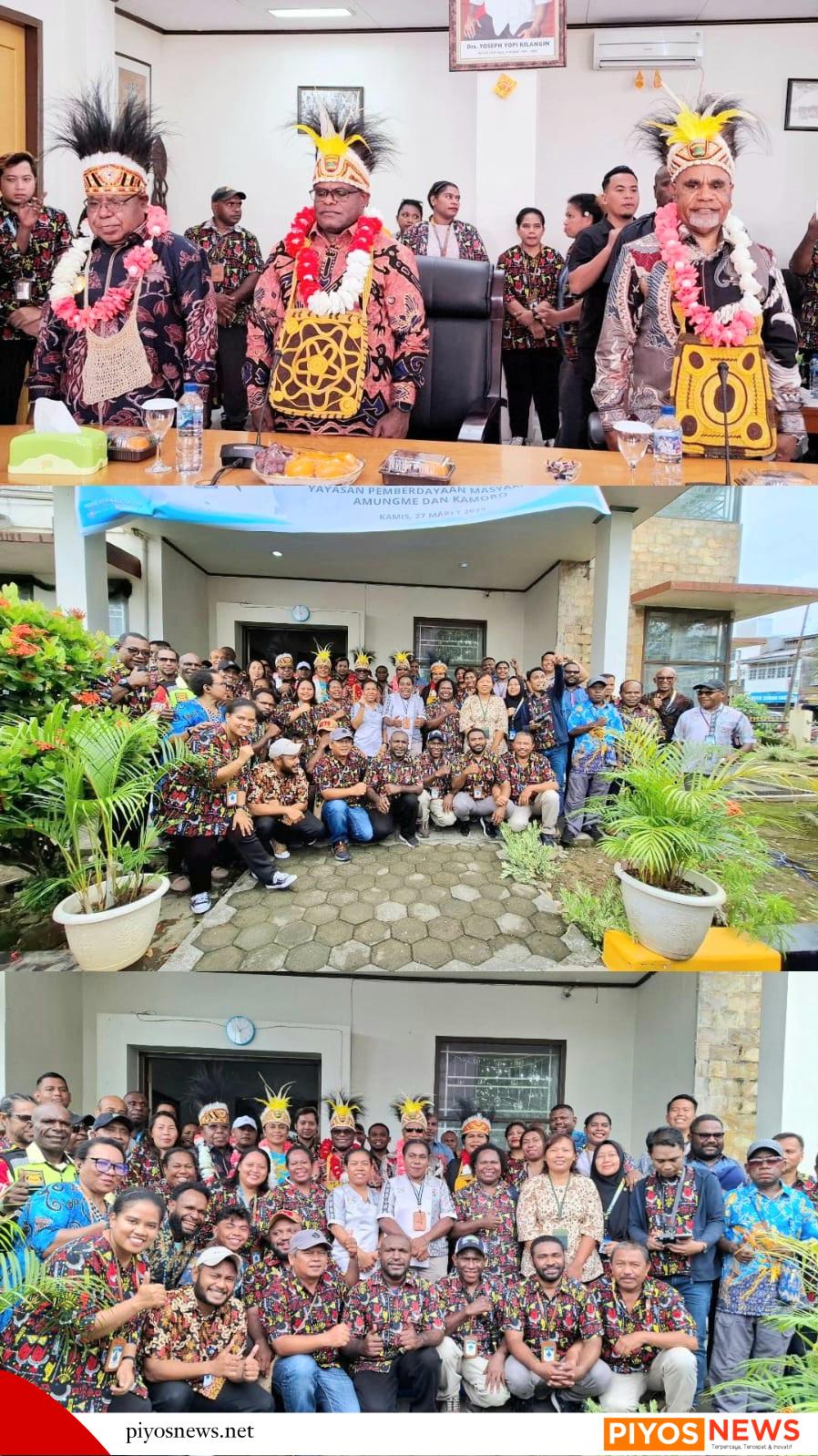 Kunjungan Kerja Pertama di Timika, Gubernur dan Wagub Papua Tengah ...