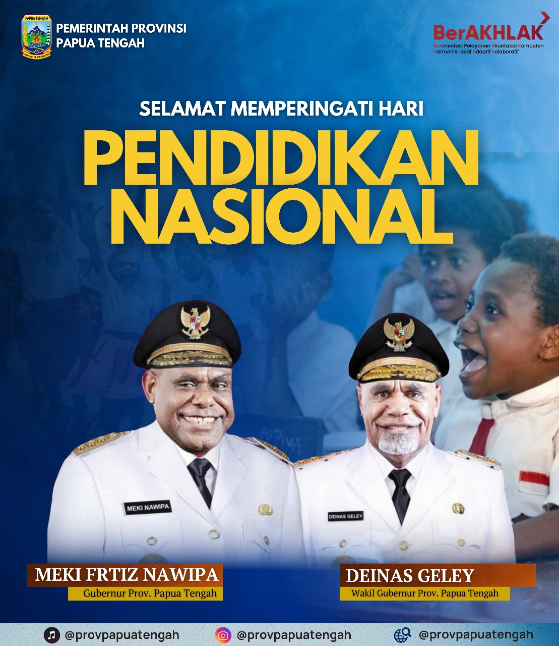 Gubernur dan Wakil Gubernur Papua Tengah Terpilih Siap Wujudkan ...