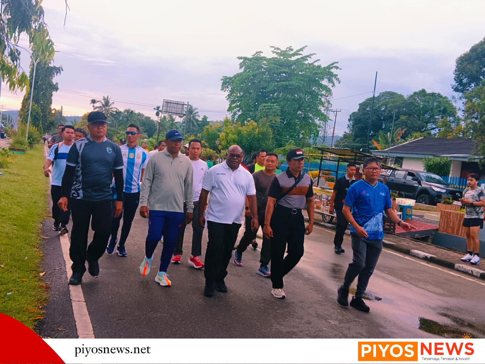Peluncuran Car Free Day di Nabire, Bupati Mesak Magai Apresiasi ...
