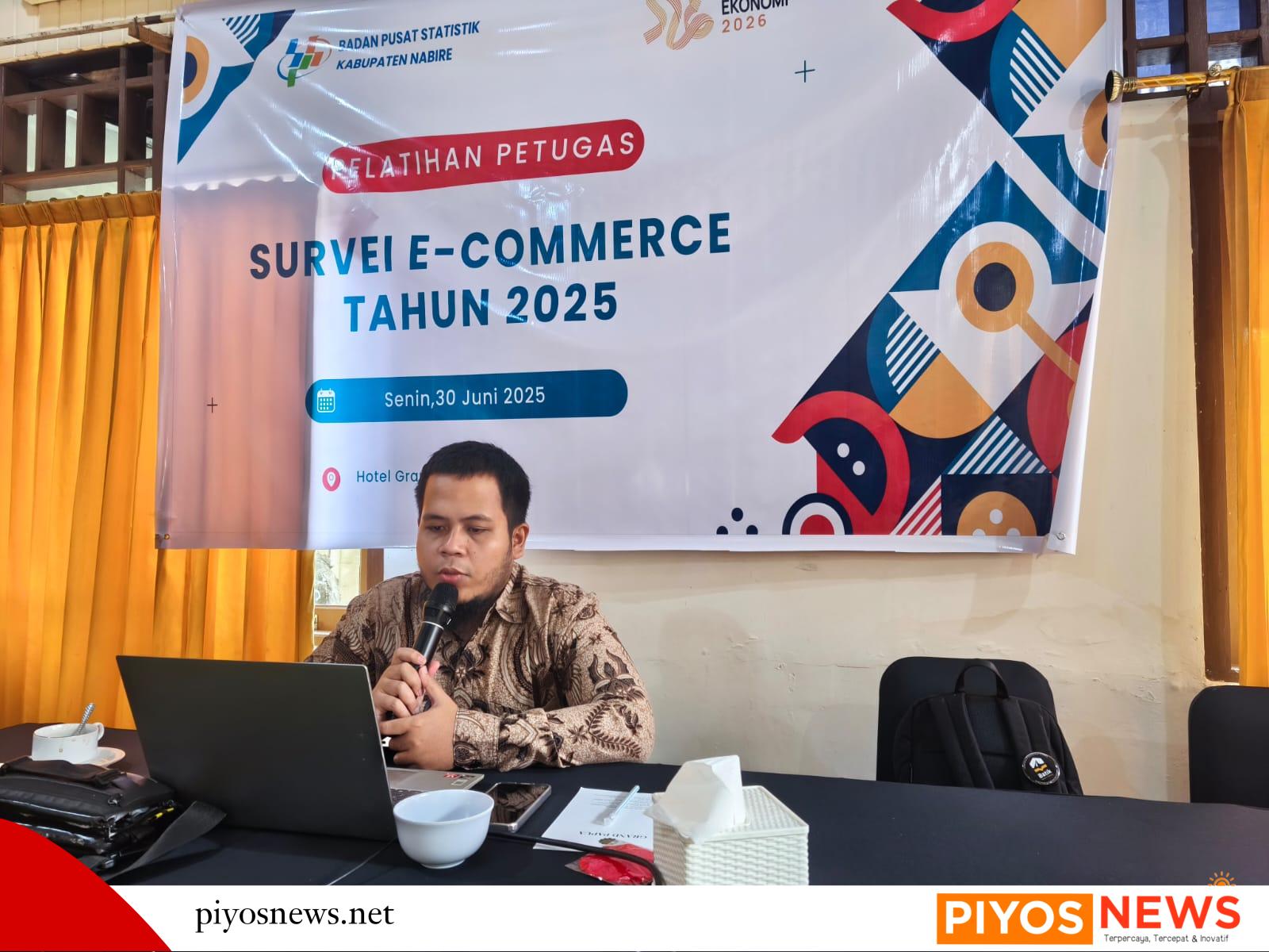 BPS Nabire Gelar Pelatihan Petugas Survei e-Commerce 2025, Sasar UMKM ...