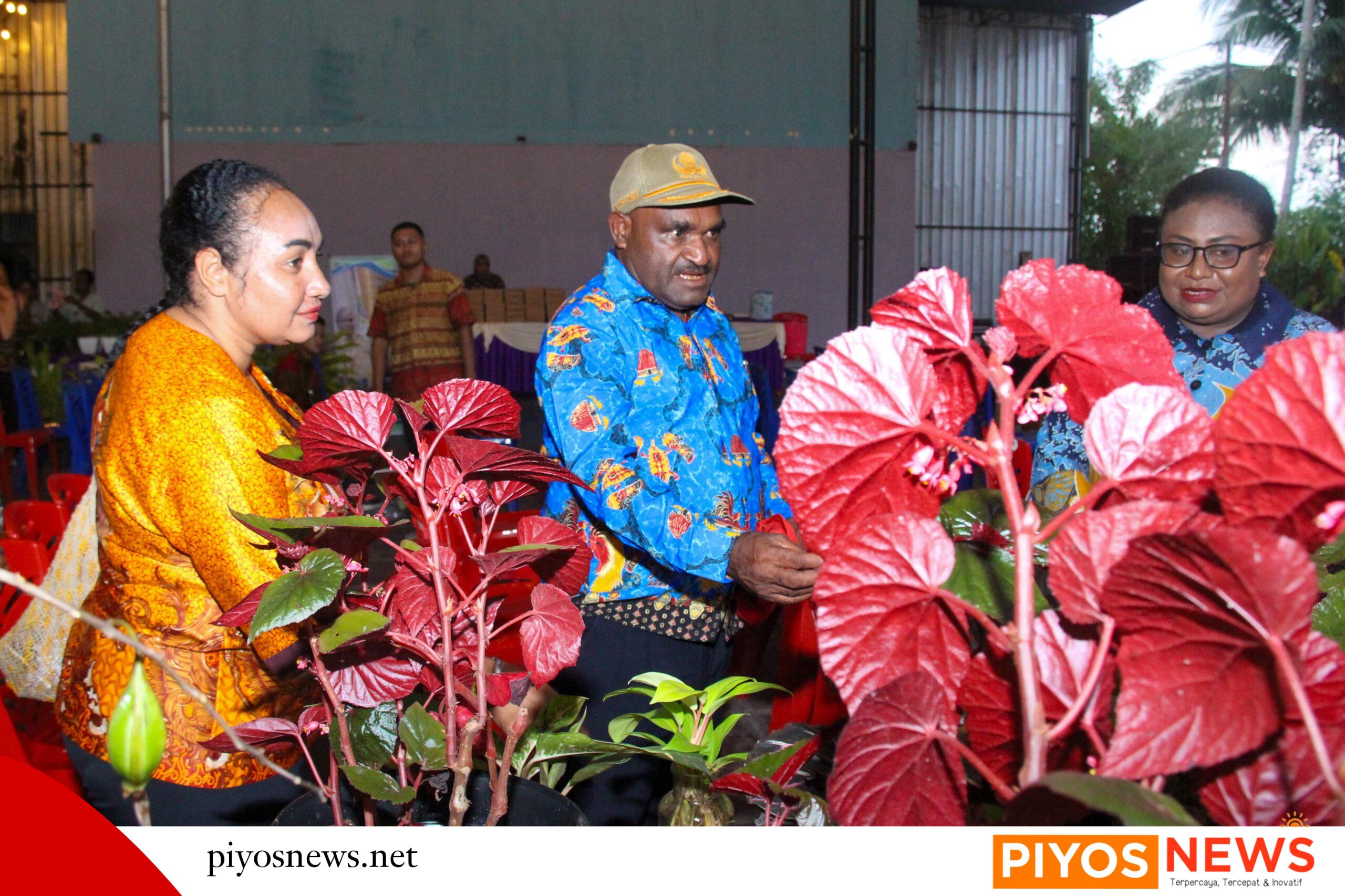 Pameran Bunga Hias dan Tanaman Pangan Lokal Papua Tengah Resmi Dibuka ...