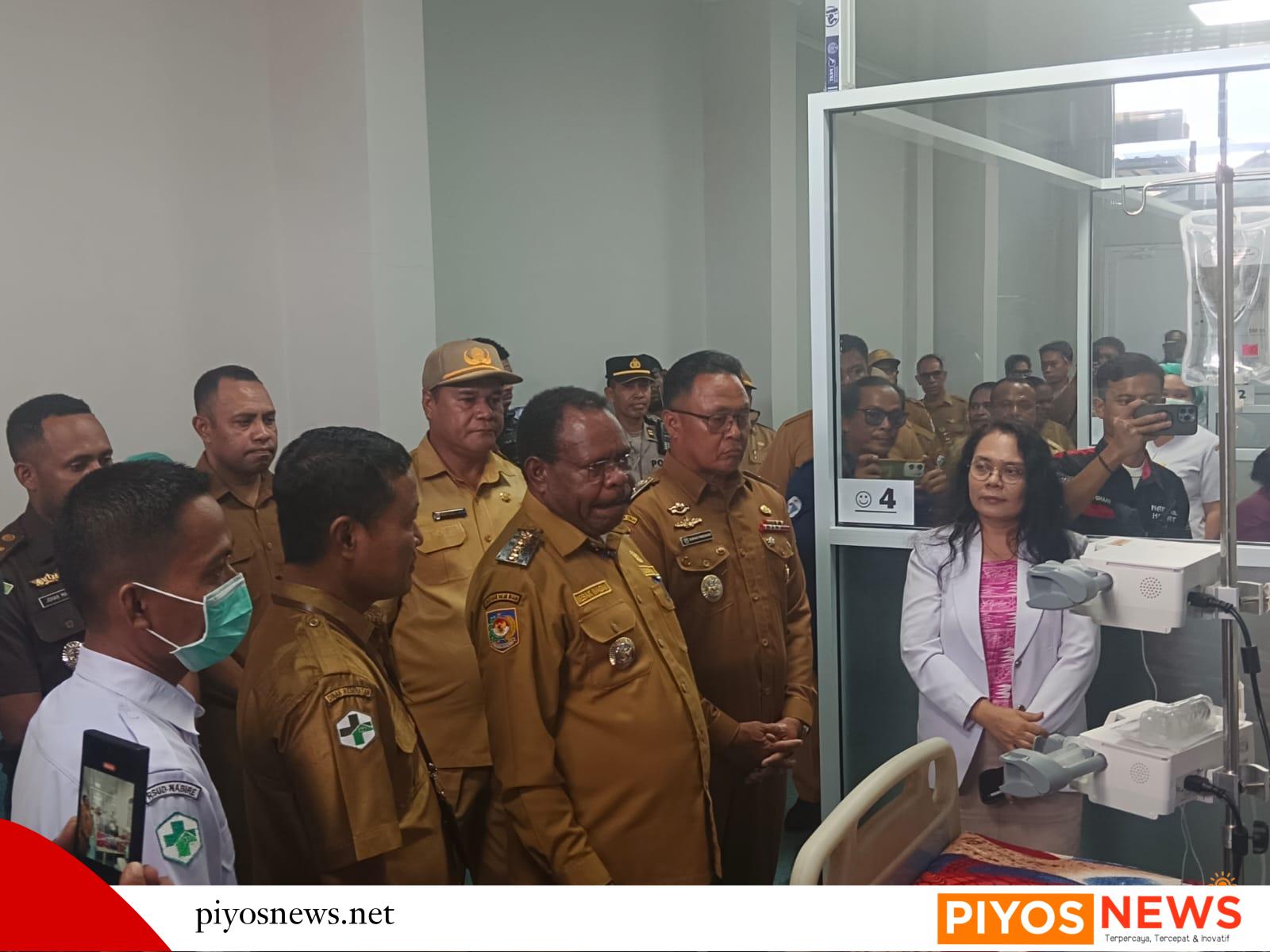 Bupati Resmikan SIM-RS dan Ruang PICU RSUD Nabire – Piyos News