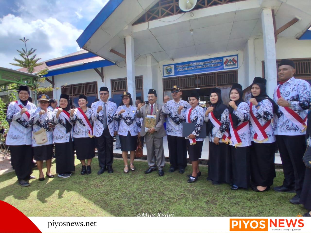 Sekda Nabire Hadiri Peringatan HUT PGRI ke-80 dan Hari Guru Nasional ...